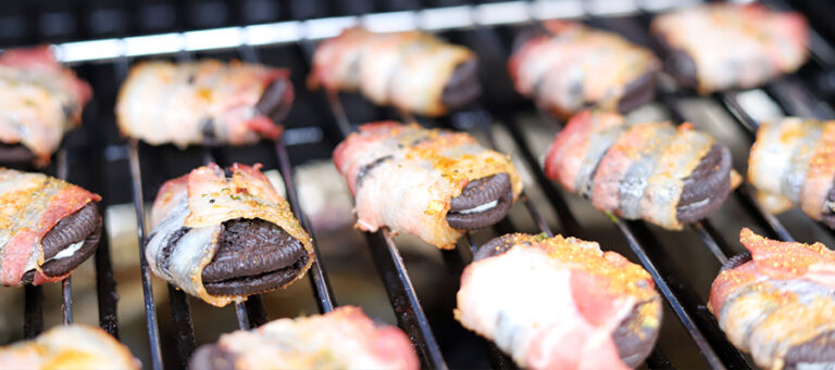 Smoked Bacon Wrapped Oreos - Andree´s Grillbude - Grill & BBQ Blog ...